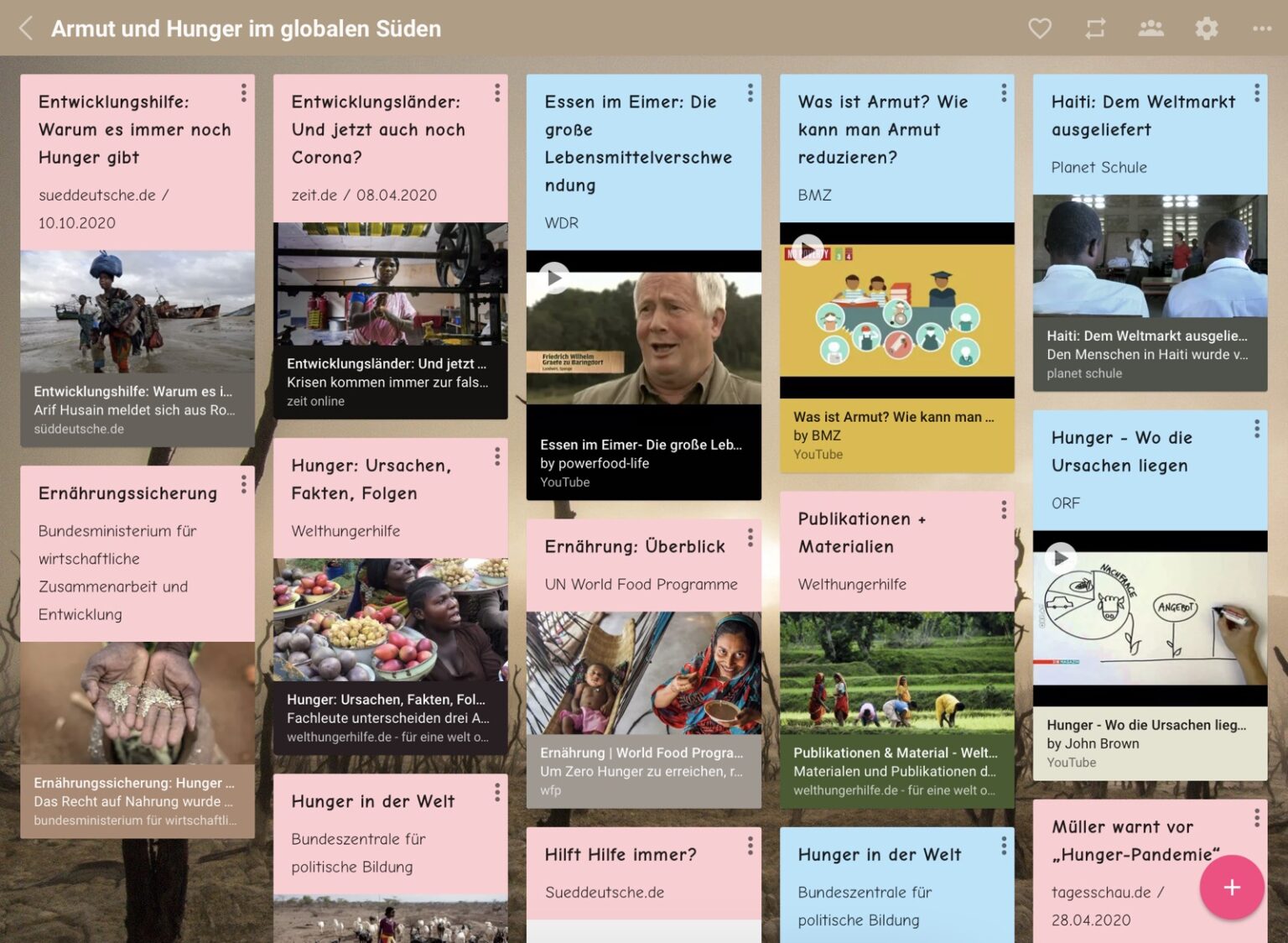 Hunger und Armut im globalen Süden - lernwerkstatt.digital